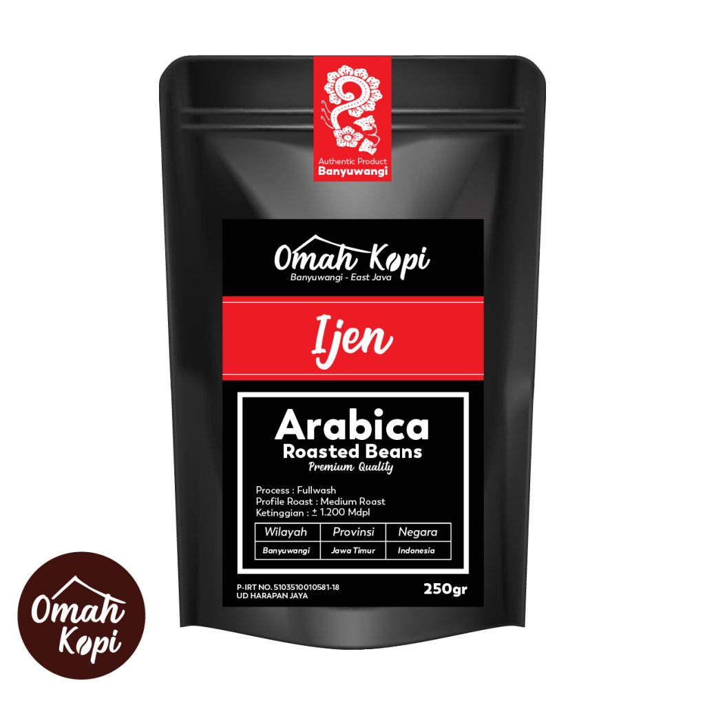 Kopi Arabica Java Ijen 250gr - Omah Kopi